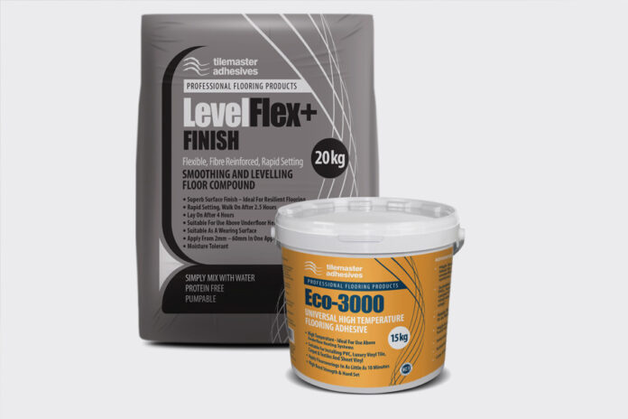 Tilemaster Adhesives introduces a new smoothing compound LevelFlex+ ...