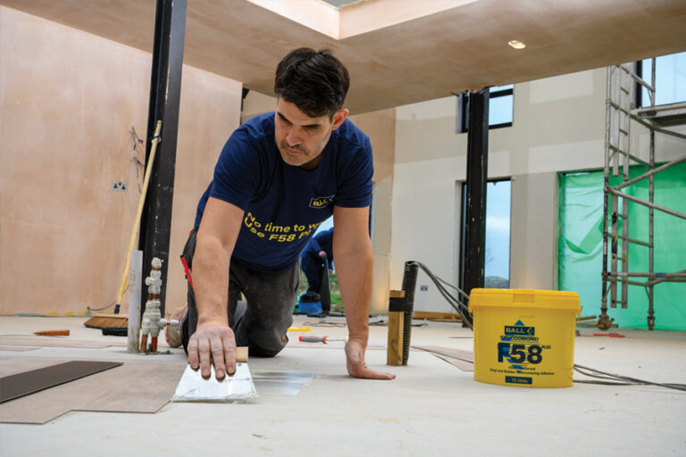 F BALL’s Styccobond F58 PLUS is a fast-drying, fibre-reinforced ...