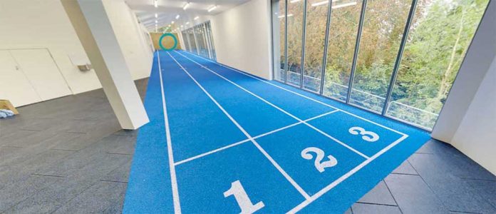Indoor Athletics Track System | CFJ